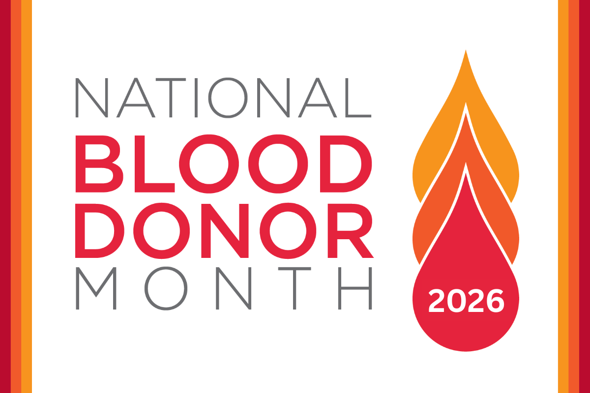 January is Blood Donor Month - John T. Milliken Department of Medicine